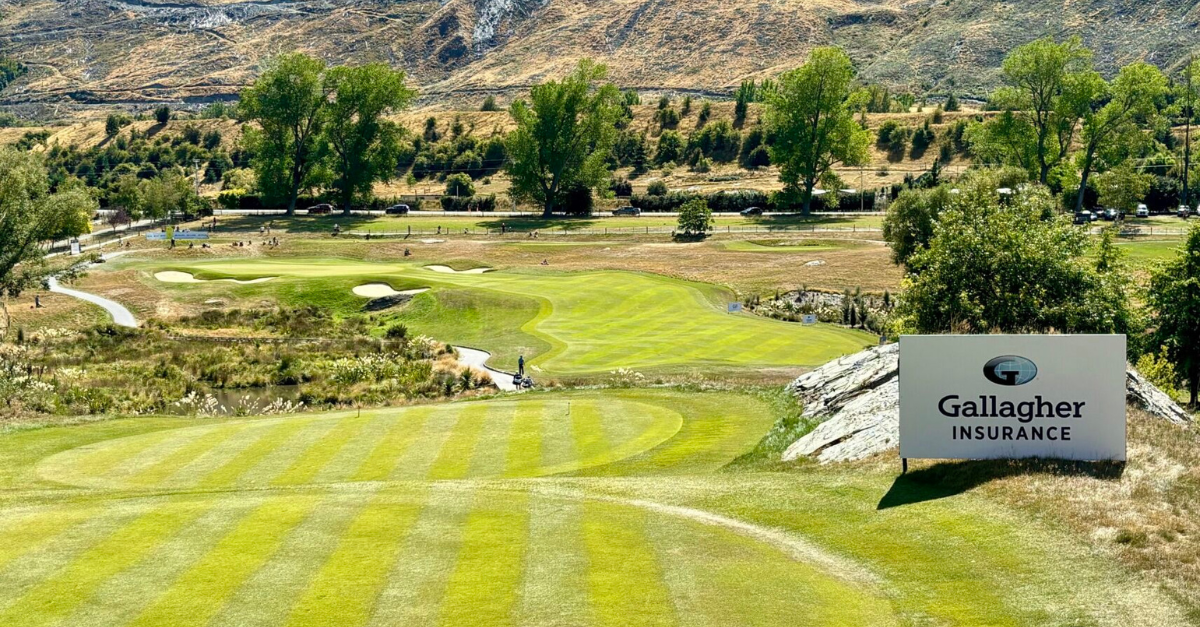 Teeing off with the New Zealand Open - Gallagher Insurance NZ