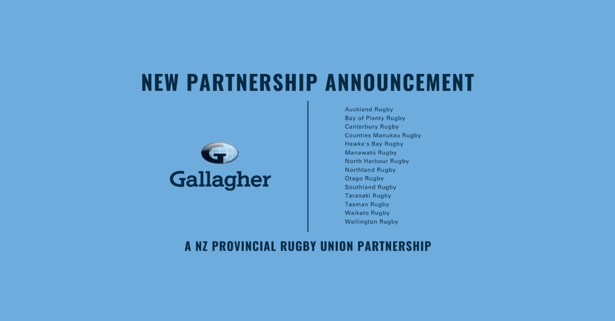Media Release: Gallagher Insurance and New Zealand's Provincial Rugby ...